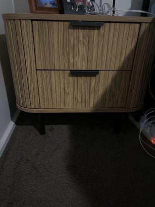 Core Living Callix Bedside Table | Temple & Webster