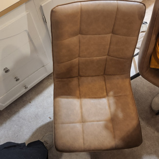 Oakleigh Home Selawik Faux Leather Dining Chairs | Temple & Webster