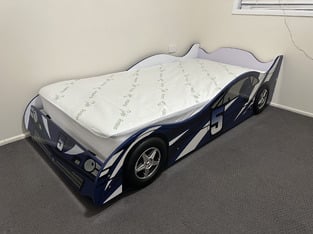 Gigi's Garden Super Speed Racing Car Single Bed | Temple & Webster