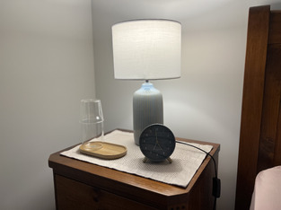 OneSixEightLondon Noah Silent Alarm Clock | Temple & Webster