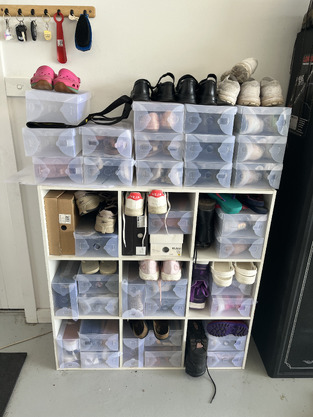 Dwell Home Otis Stackable Shoe Boxes | Temple & Webster