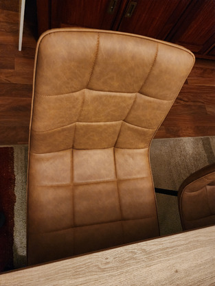 Oakleigh Home Selawik Faux Leather Dining Chairs | Temple & Webster