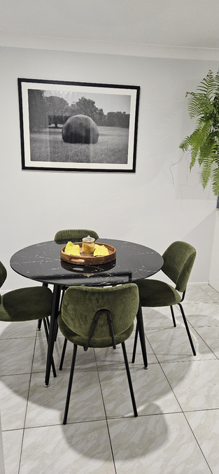 Oakleigh Home Kristoff Corduroy Dining Chairs | Temple & Webster