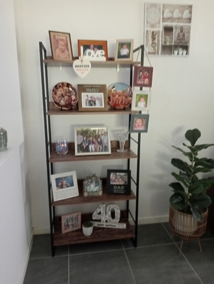 LivingFusion Aldan 5 Tier Display Shelf | Temple & Webster