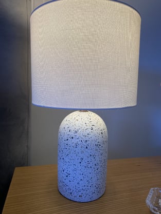 Bright Sea Lighting White Shannon Table Lamp | Temple & Webster