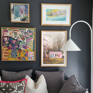 Temple & Webster Jarrah Marble Floor Lamp