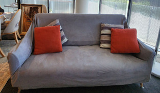 Lifestyle Traders Stretch Premium Faux Suede Sofa Cover Only | Temple ...