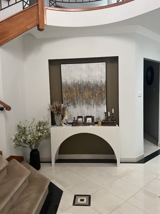 Temple & Webster 130cm Mesa Arch Console Table