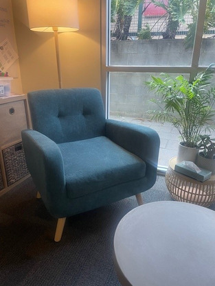 EvieHome Rowan Upholstered Armchair | Temple & Webster