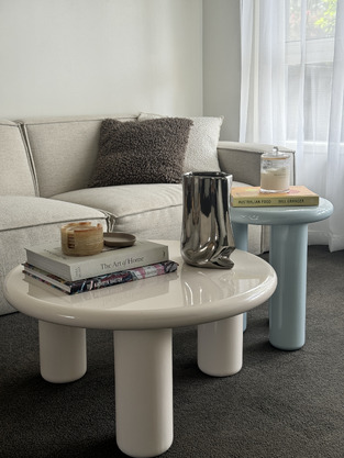 Temple & Webster 2 Piece Lola Coffee & Side Table Set