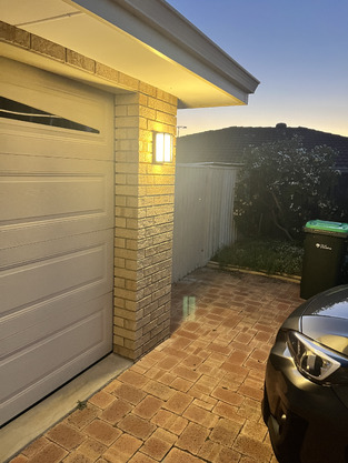 Martec Crew 12W Tri-CCT LED Outdoor Wall Light | Temple & Webster