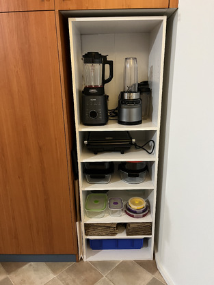 LivingFusion Cassandra 6 Shelf Wardrobe | Temple & Webster