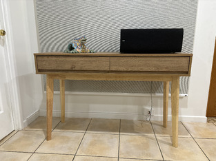 Core Living Anderson Double Drawer Console Table | Temple & Webster