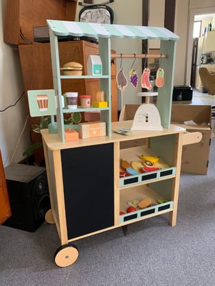 TookyToy Tooky Toy Wooden Play Grocery Store | Temple & Webster