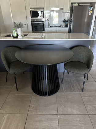 Core Living Chelsea Round Dining Table | Temple & Webster