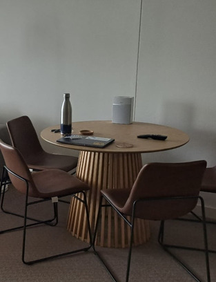 Core Living Chelsea Round Dining Table | Temple & Webster