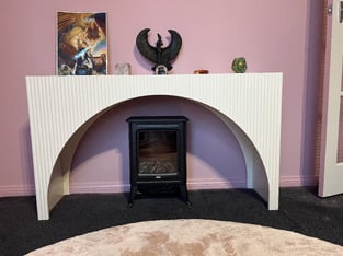 Temple & Webster 130cm Mesa Arch Console Table