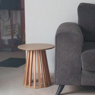 Core Living Chelsea Round Side Table | Temple & Webster