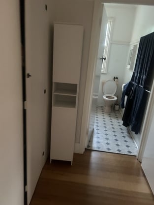 LivingFusion Robin Tall Bathroom Cabinet | Temple & Webster