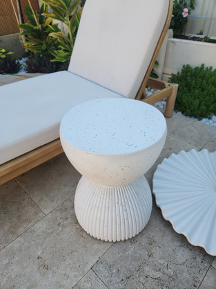 Temple & Webster Kahuna Polystone Outdoor Side Table