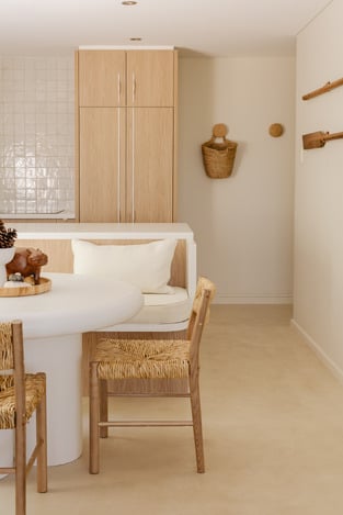 Temple & Webster Nadia Hand-Woven Rush Dining Chairs