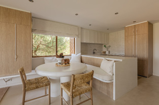 Temple & Webster Nadia Hand-Woven Rush Dining Chairs