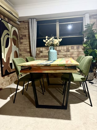 Oakleigh Home Kristoff Corduroy Dining Chairs | Temple & Webster