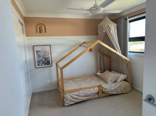 LivingFusion Kids' Yumi Pine Wood House Bed Single | Temple & Webster