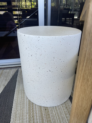 Oakleigh Home Pippin Terrazzo-Look Side Table | Temple & Webster