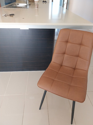 Oakleigh Home Selawik Faux Leather Dining Chairs | Temple & Webster