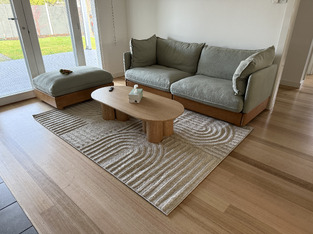Network Rugs Natural Elowen Contemporary Rug | Temple & Webster