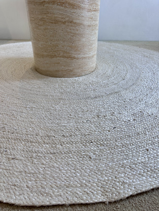 Network Rugs Bleach Round Jute Rug | Temple & Webster