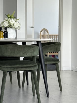 Temple & Webster Kristian Upholstered Dining Chairs