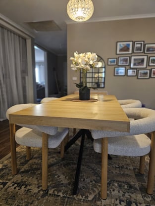 EvieHome Colter Extendable Dining Table | Temple & Webster