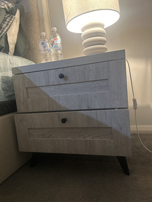 West Valley Interiors Bayville Bedside Table | Temple & Webster