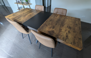 EvieHome Colter Extendable Dining Table | Temple & Webster