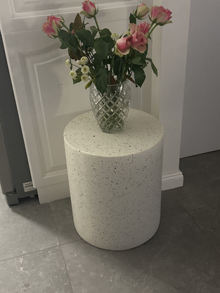 Oakleigh Home Pippin Terrazzo-Look Side Table | Temple & Webster