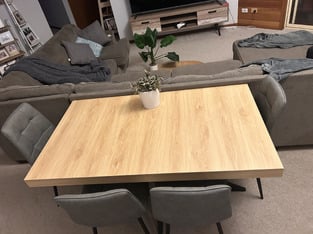 EvieHome Colter Extendable Dining Table | Temple & Webster