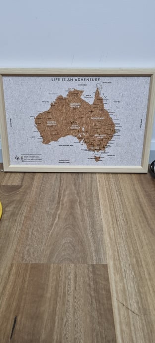 Splosh Australia Map Travel Board | Temple & Webster