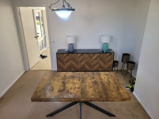 EvieHome Colter Extendable Dining Table | Temple & Webster