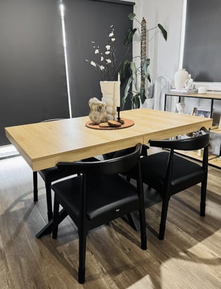 EvieHome Colter Extendable Dining Table | Temple & Webster