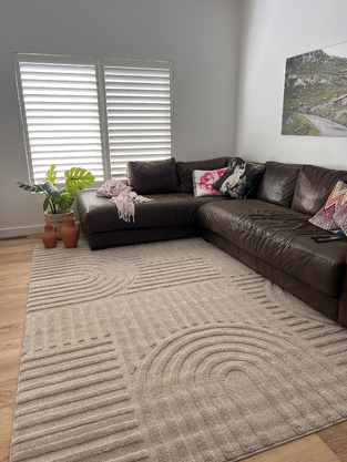 Network Rugs Natural Elowen Contemporary Rug | Temple & Webster