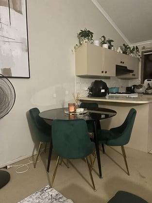 Ever Dreaming Living 4 Seater Blake Dining Table & Chair Set | Temple ...